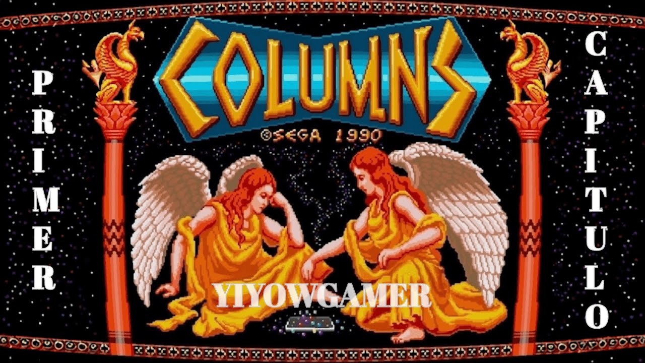 Columns 🔴 1990 (MegaDriver) / GAMEPLAY 1 / podremos llegar al nivel ...
