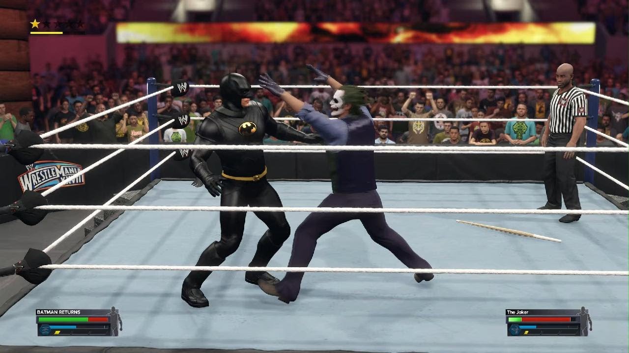 WWE Batman vs Joker Last man standing. - YouTube