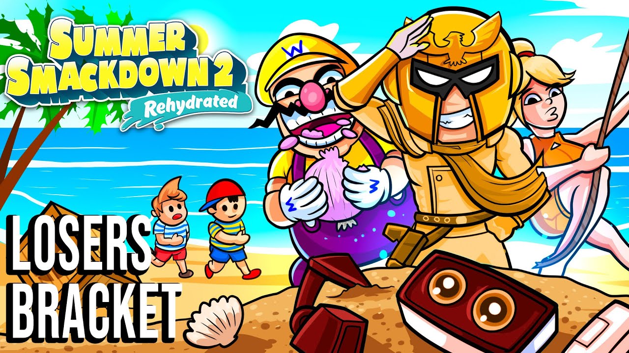 🔴Live - Summer Smackdown 2.5: Rehydrated Losers Bracket | Super Smash Bros 32 Player Tournament ...