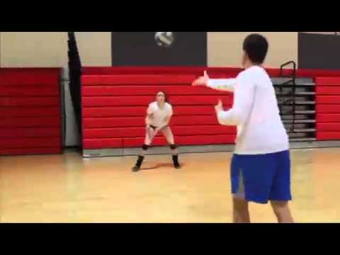 Volleyball Forearm Passing Technique: Full Motion (GetFitivity.com ...