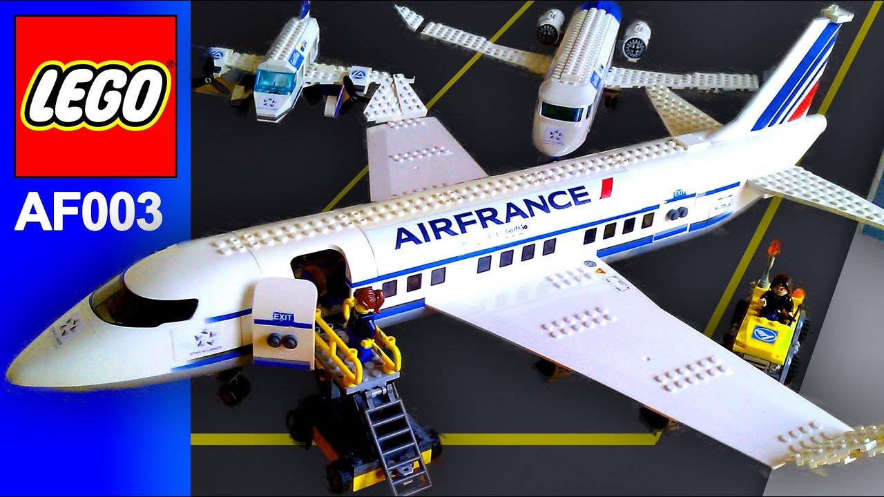 Lego Air France Plane - YouTube