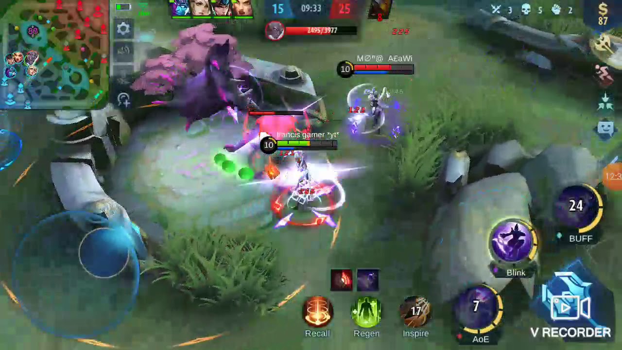 Kare kare ml mobile legand game play - YouTube