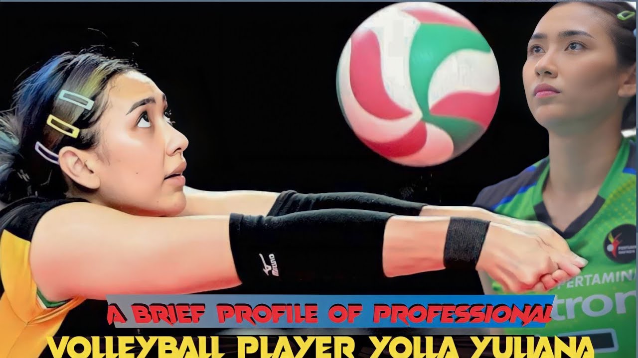 Profile of professional volleyball player yolla yuliana - YouTube