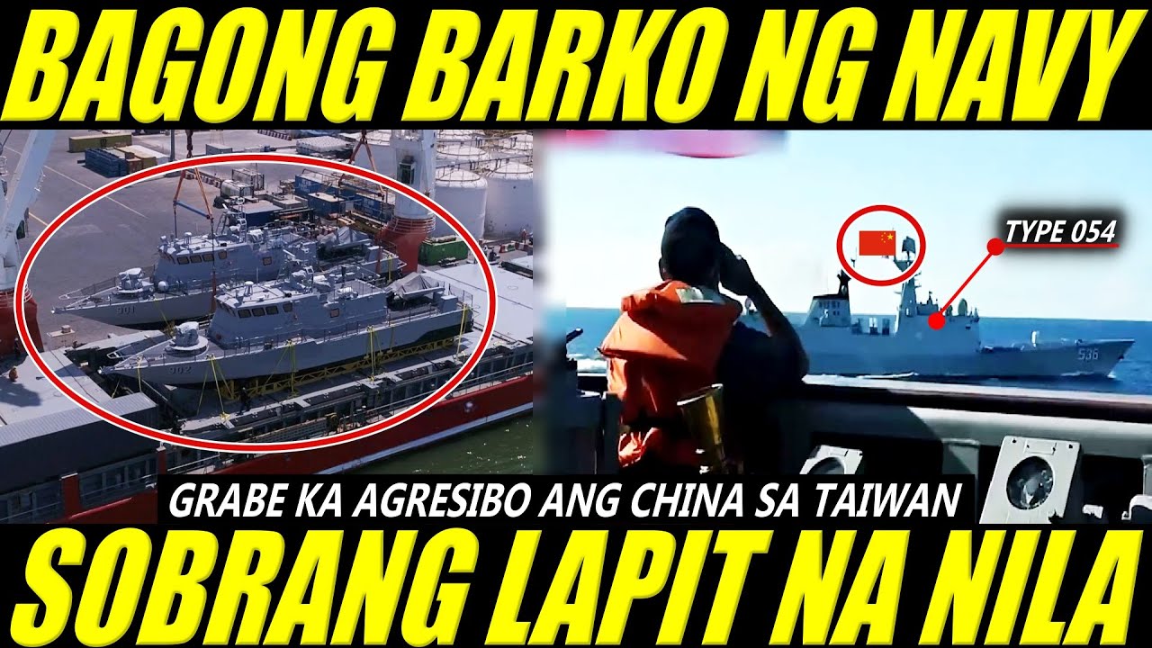 WARSHIP NG CHINA AT TAIWAN NAGDIKITAN, BAGONG BARKO NG PILIPINAS ...