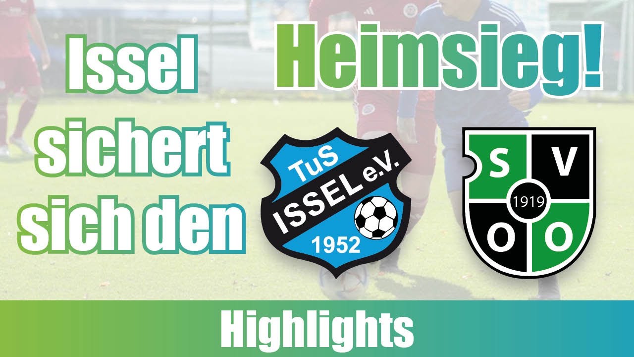 Issel sichert sich den Heimsieg! TuS Issel - SV Ober Olm - YouTube