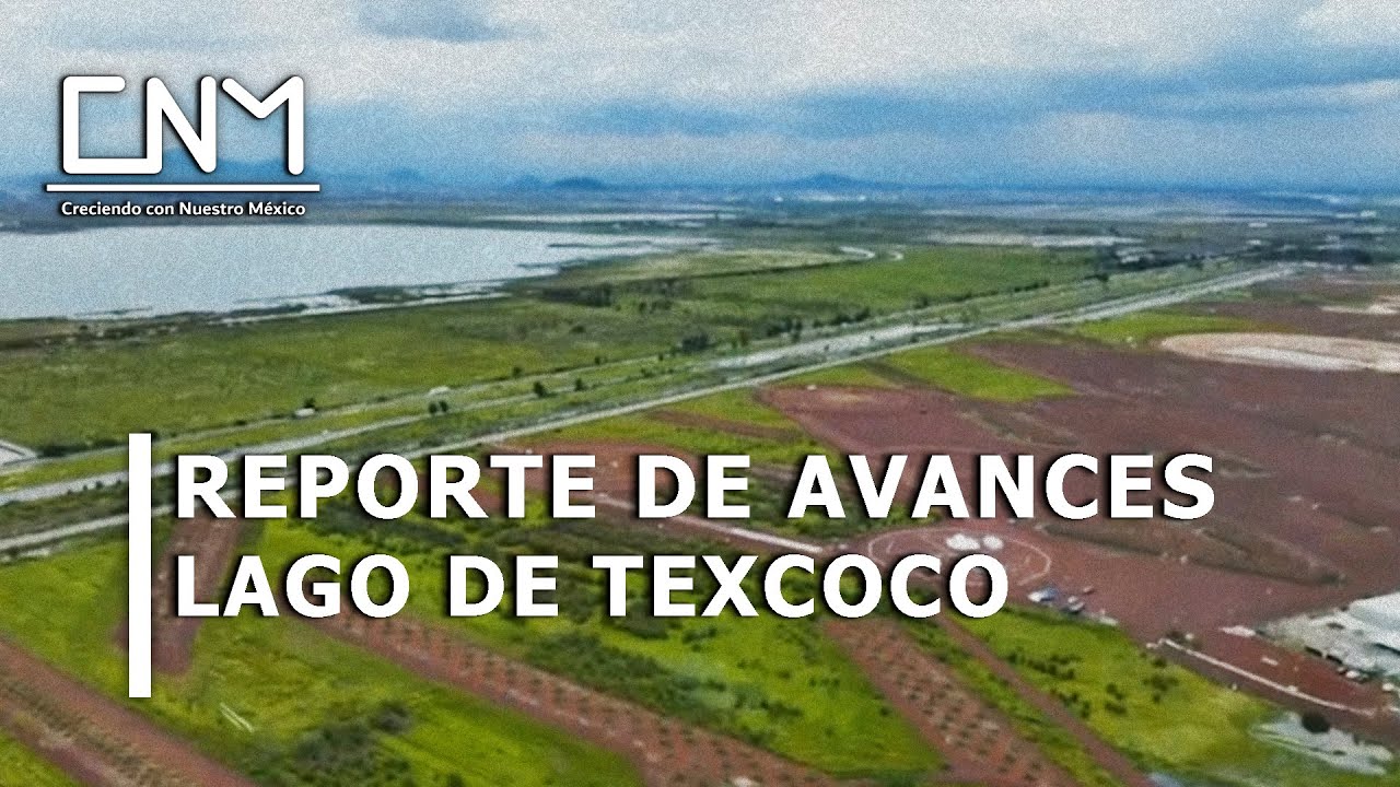 Avances Proyecto Lago de Texcoco, 2° semana de septiembre 2022. - YouTube