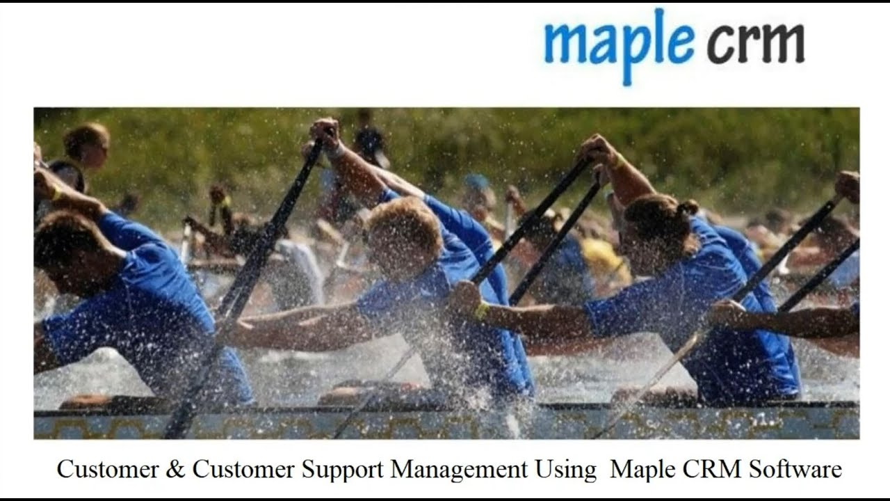 Maple CRM - Field Service Mobile Application - YouTube