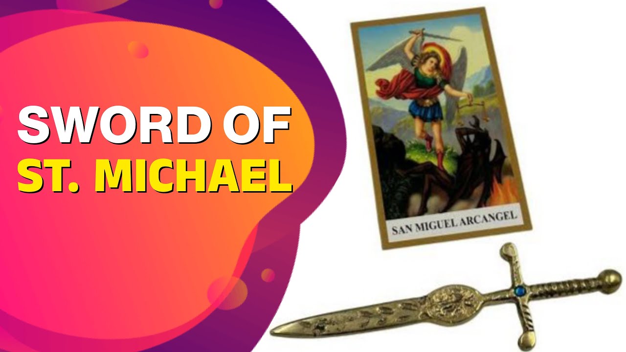 Sword of St Michael | SWORD OF THE SPIRIT | SHALOM WORLD | Catholic ...