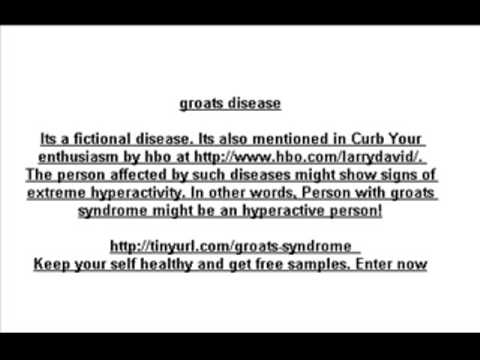 Groats Syndrome, Groats Disease - YouTube