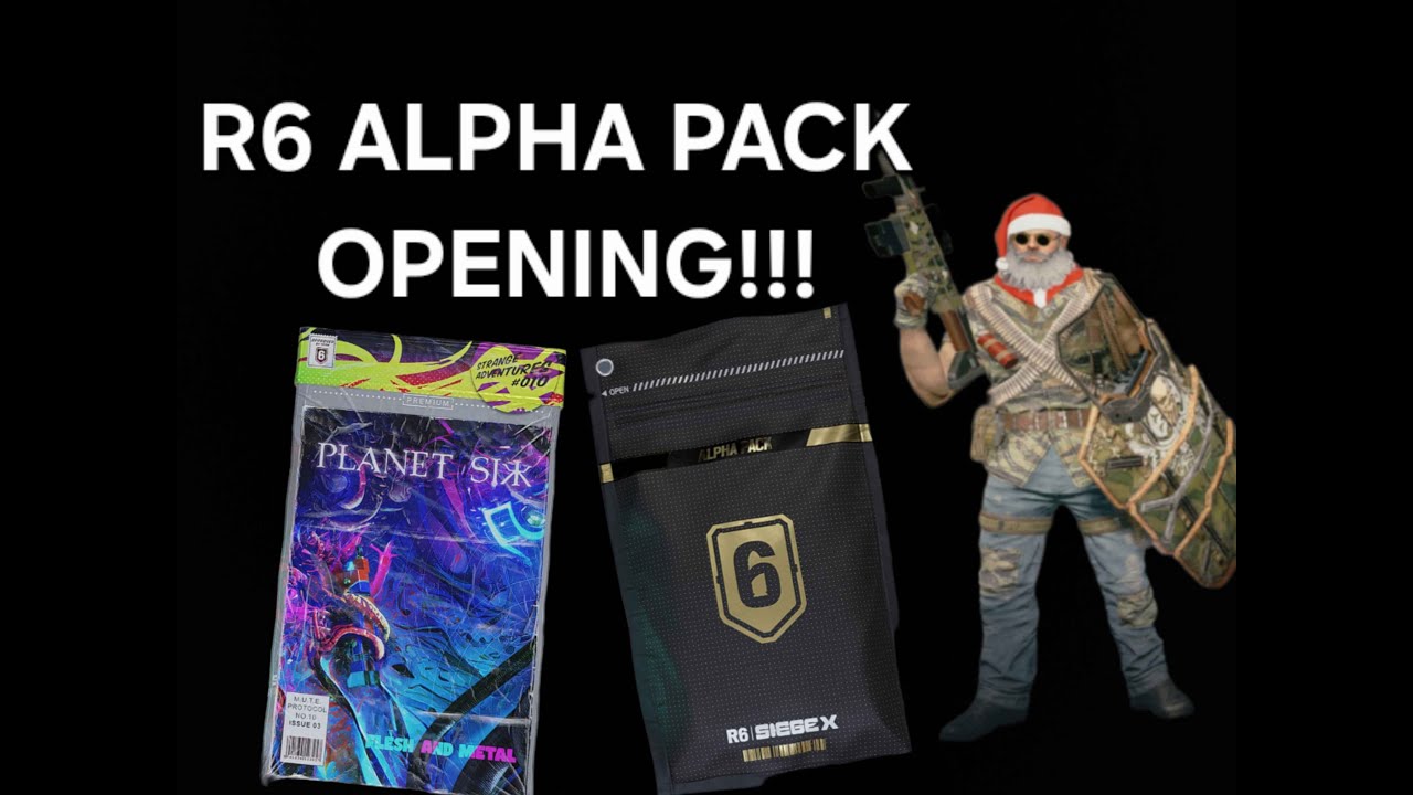 R6 alpha pack opening "putting it all on red" - YouTube