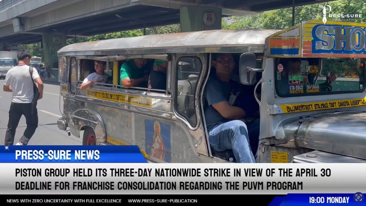 PISTON group holds three-day nationwide strike | Press-Sure Publication ...