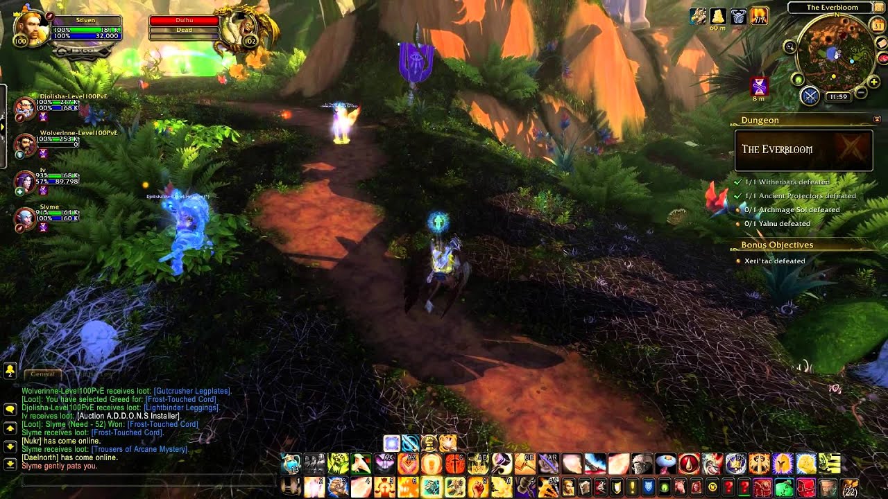 The Everbloom Dungeon Preview - Warlords of Draenor - YouTube