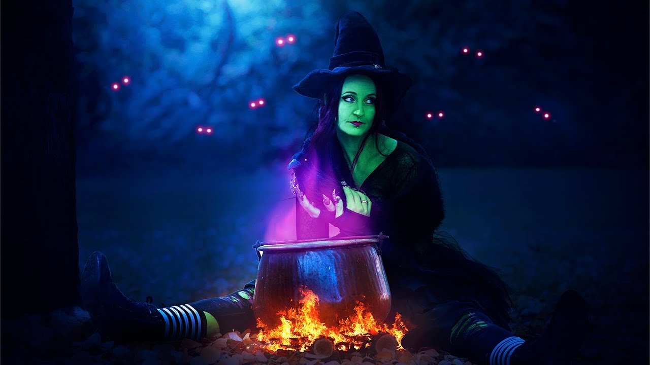Evil witch | photo manipulation photoshop tutorial | photo effects ...