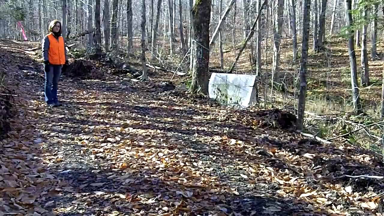 Example: Spring seep and road - YouTube