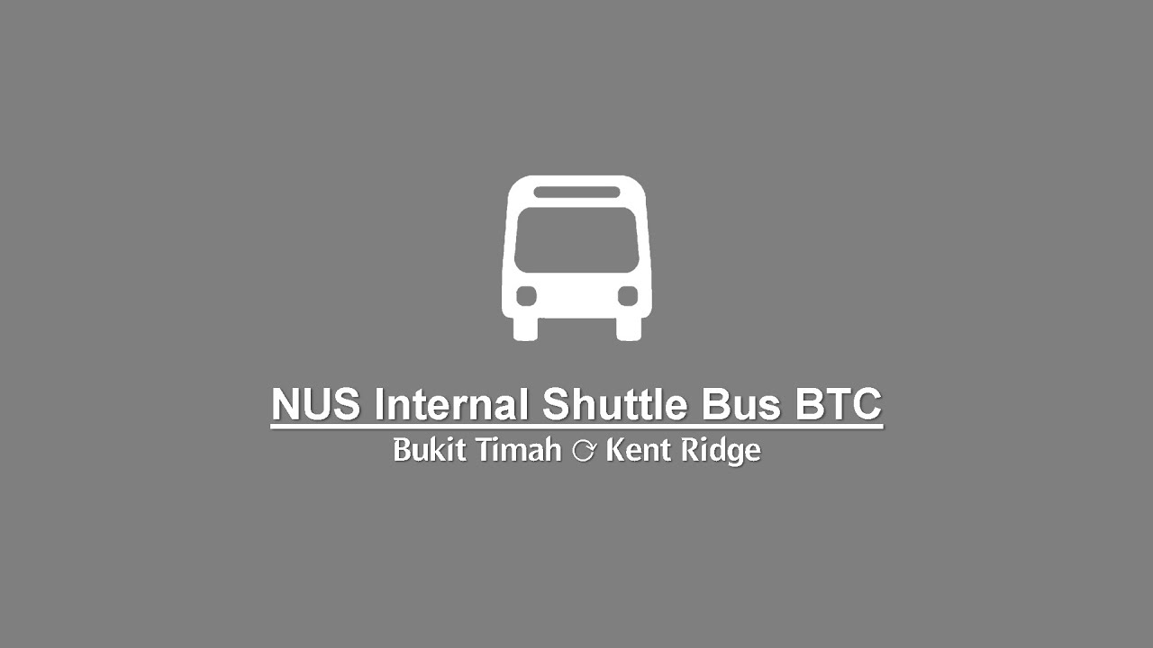 Hyperlapses: NUS Internal Shuttle Bus BTC - YouTube