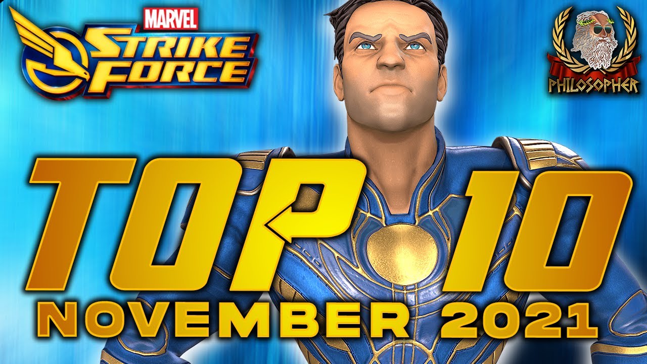 Top 10 Characters to Invest In - November 2021 - Marvel Strike Force ...