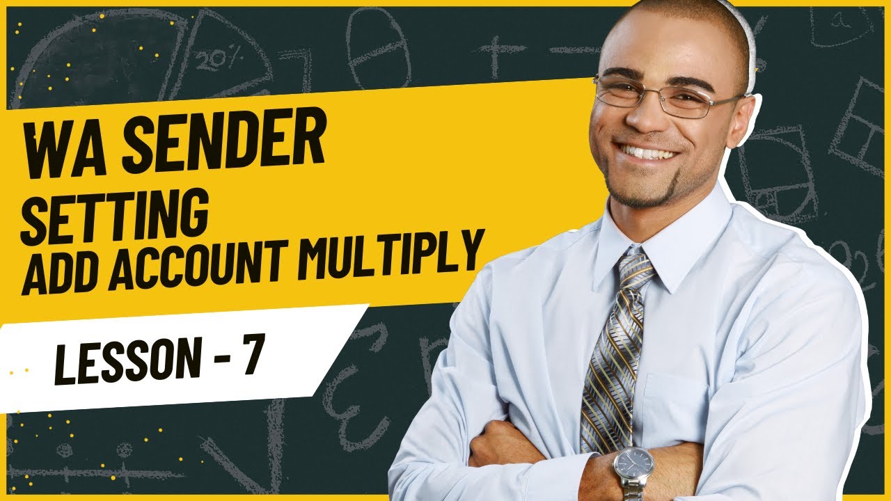 How to set up an add Account in WA Sender | Bulk WhatsApp Software ...