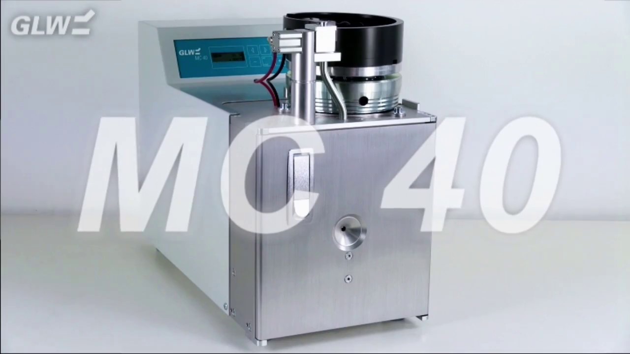 GLW MC 40 strip and crimp machine - YouTube