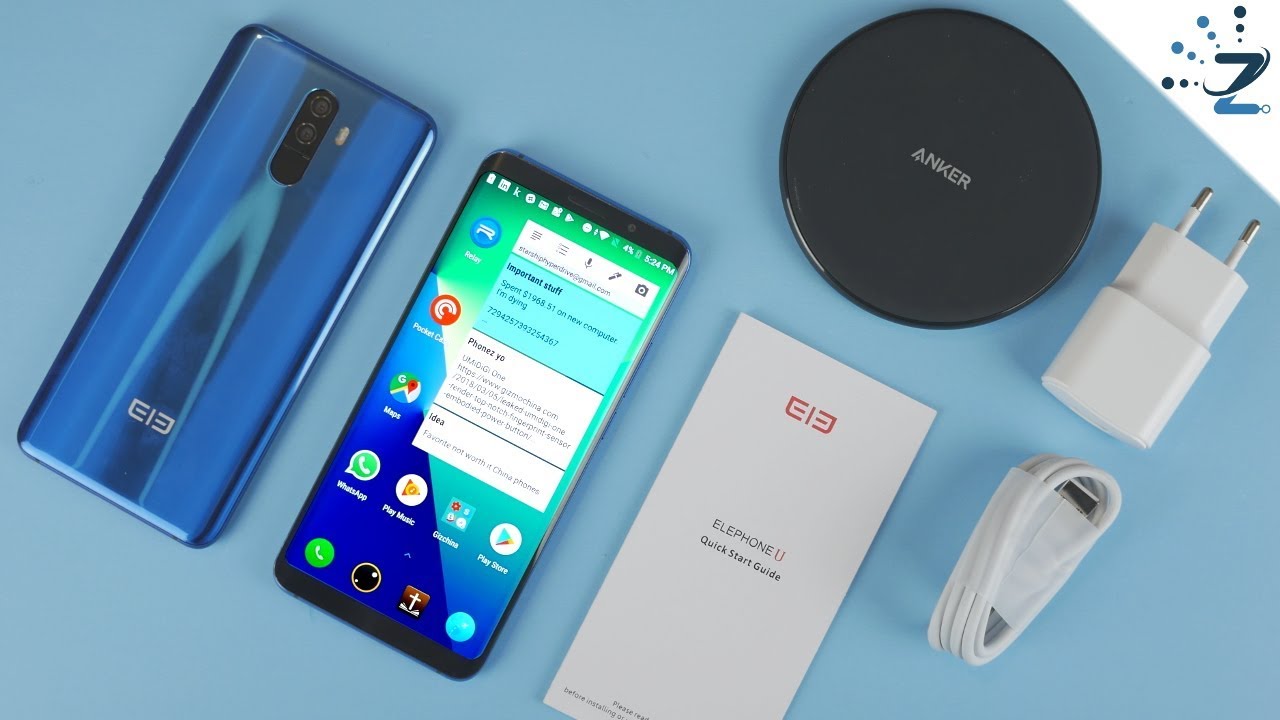 Elephone U Unboxing, Hands On! Excited! 😁 - YouTube