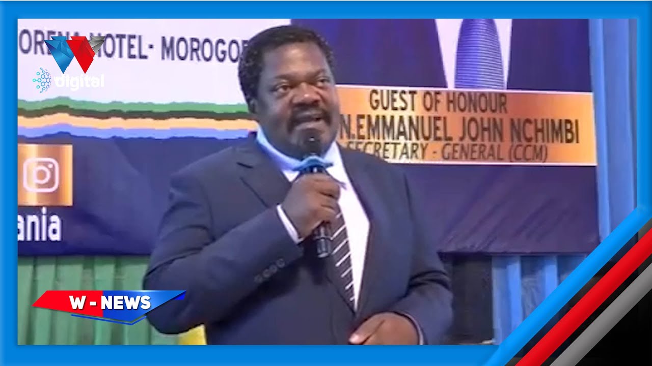 "MSIJIFANYE 'MIUNGU WATU' KUKALIA MAFAILI YA WATU" - DKT. NCHIMBI - YouTube