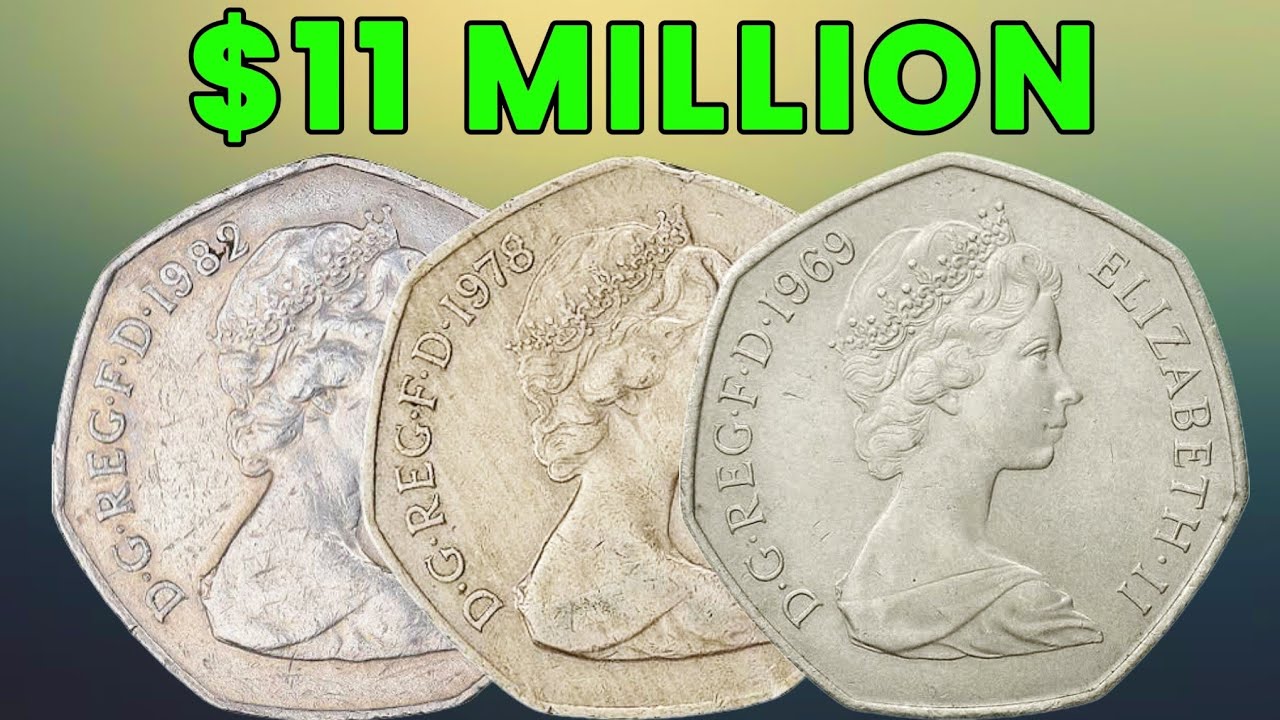 The Fascinating World of British 50 Pence Coins | History, Value ...