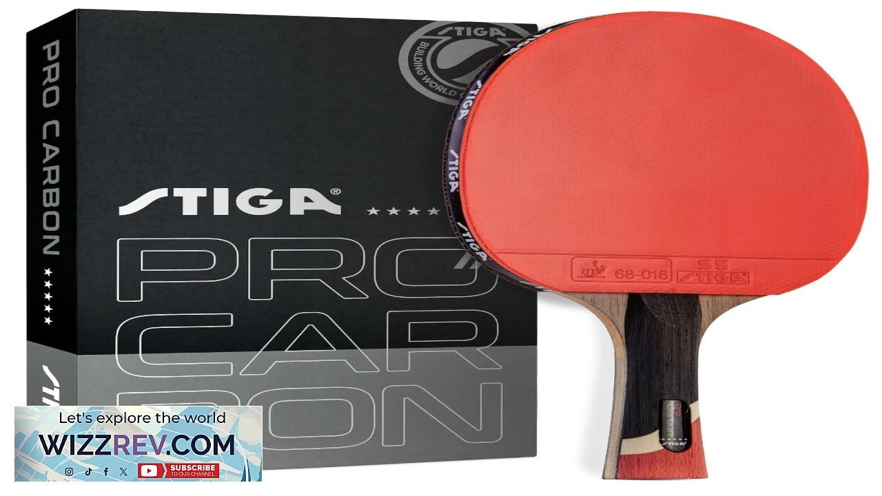 Pro Carbon Performance Level Table Tennis Racket with Carbon Technology ...