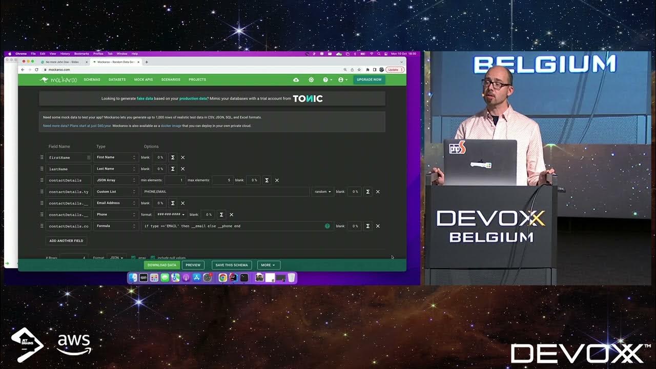 No more John Doe: realistic mock data with mockaroo by Pieter Jan ...