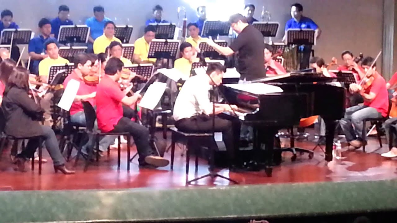 @Dolphy theater @xianlimm with ABS CBN Philharmoni(2) - YouTube