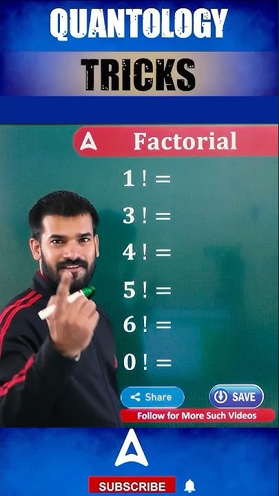 Maths Short Tricks 😃 Factorial Tricks 😱 Shorts Viral Youtubeshorts Trending Youtube