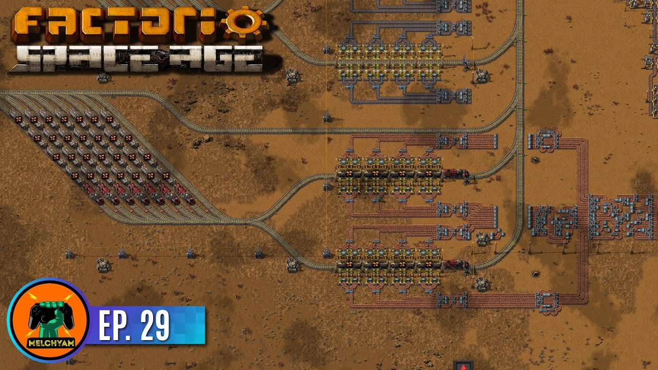 ESTACIONES DE DESCARGA - EP. 29 // Factorio 2.0 SPACE AGE - YouTube