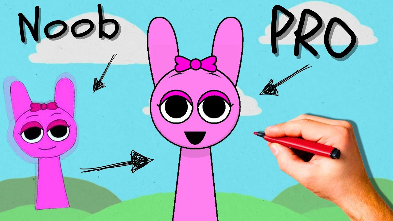 Draw Sprunki PINKI: Fun INCREDIBOX Tutorial for Kids! 🎨🎀 - YouTube