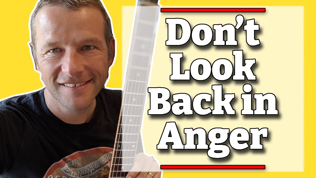 Don't Look Back in Anger Oasis - Strumming lesson - YouTube