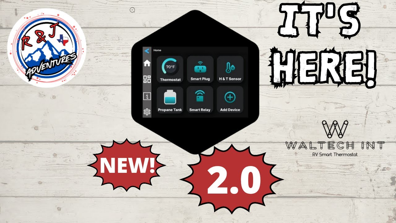 Waltech Smart Thermostat - YouTube
