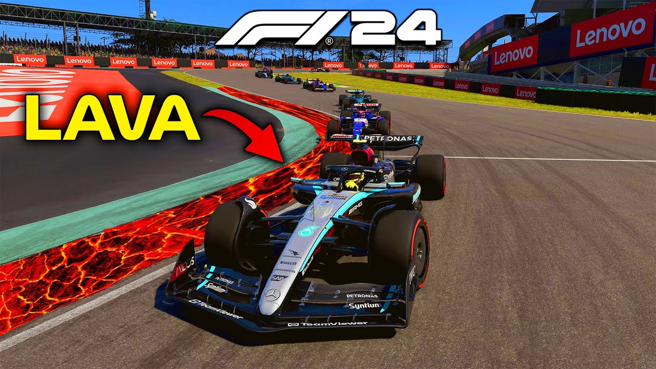 F1 24 MA I CORDOLI SONO LAVA! - YouTube