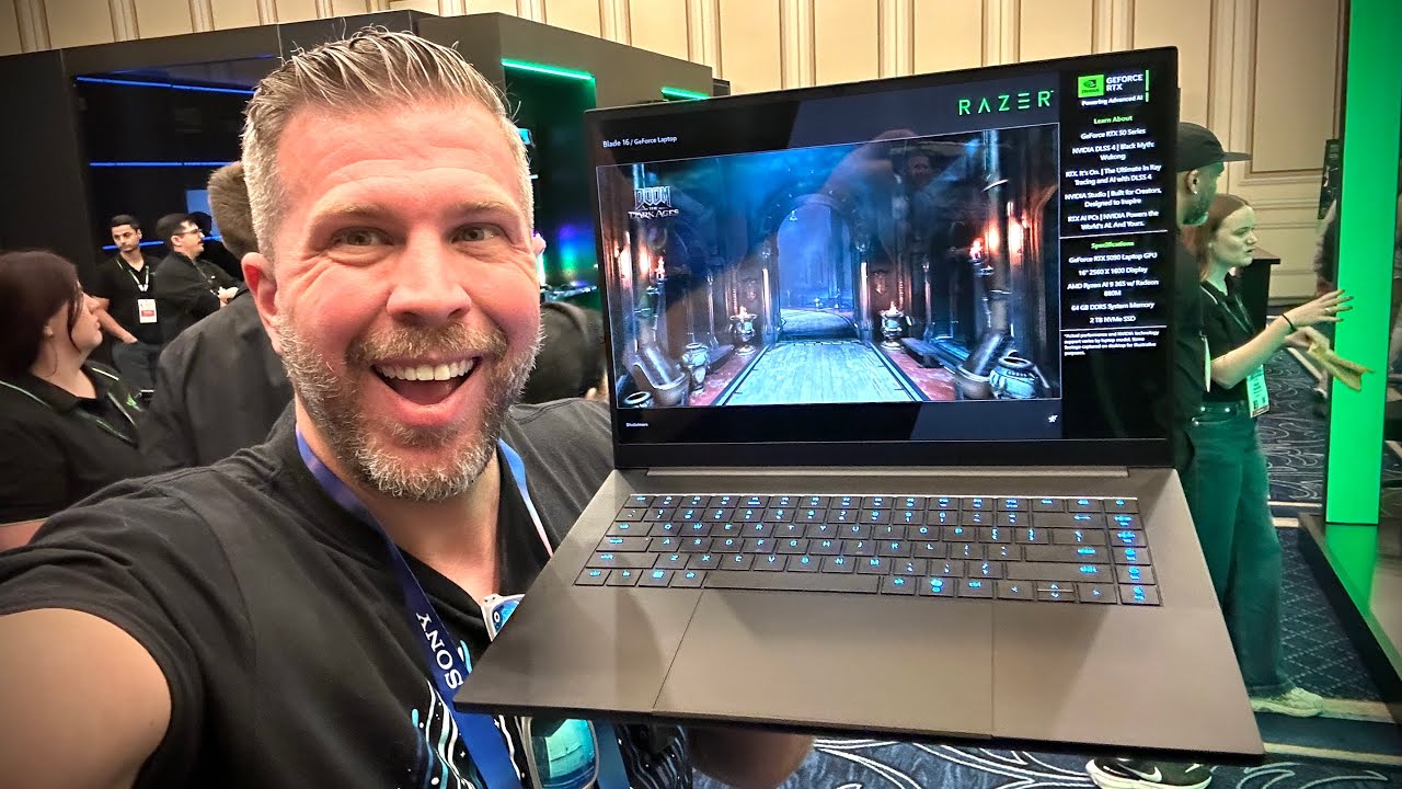 2025 Razer Blade 16 - 30% Thinner, 11% Less Graphics Power - YouTube