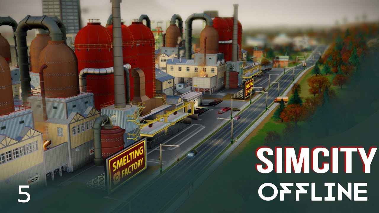 Simcity Offline Fun Part 5 Krauss City - YouTube