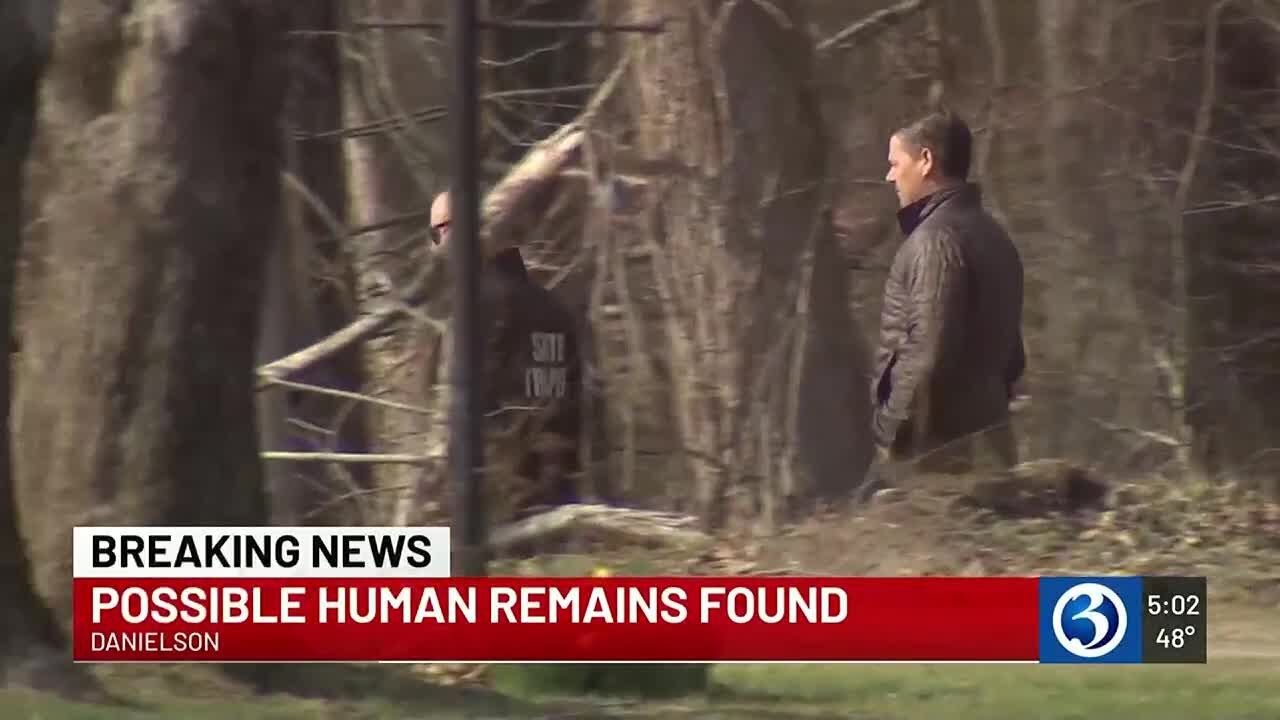 Possible human remains found in Danielson - YouTube