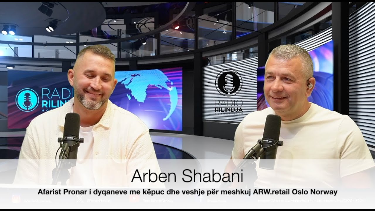 Radio Rilindja Norway internista Arben Shabani ARW retail Norway - YouTube