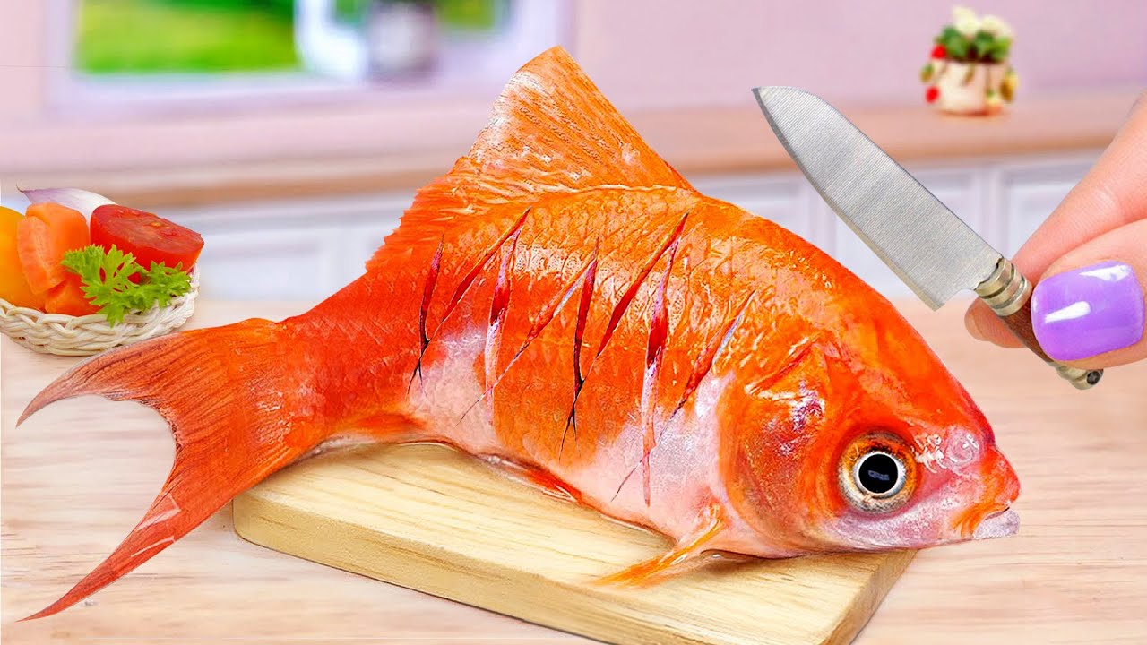 Try This Fish Recipe 😍 How To Cook Miniature Baked Bell Pepper Potato ...