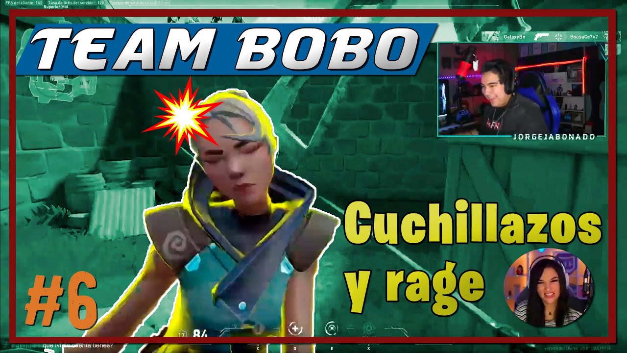 Momentos graciosos en valorant del Team bobo #6 - Cuchillazos y rages ...