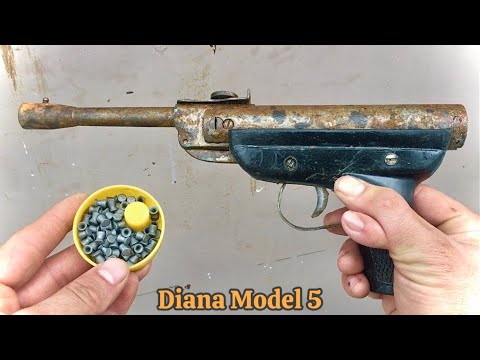 Diana Model 5 Air Pistol Restoration/ Gun restoration