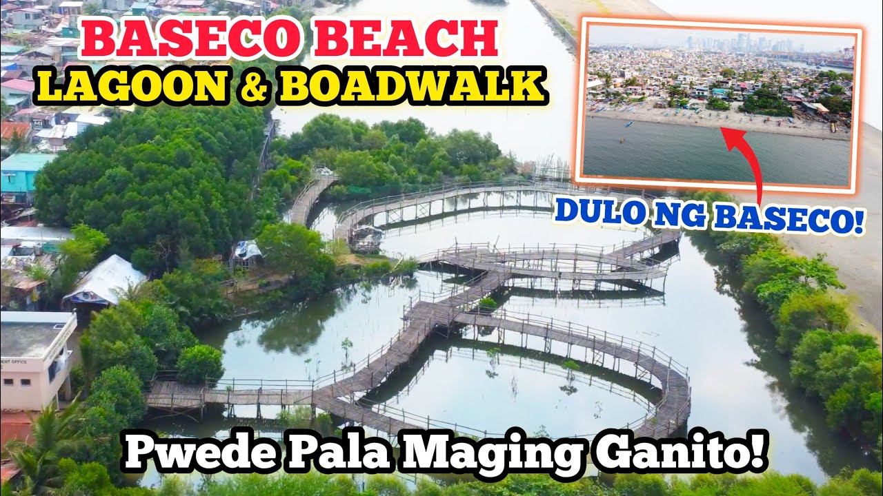 BASECO LAGOON AT APLAYA PWEDE PALA MAGING GANITO! - YouTube