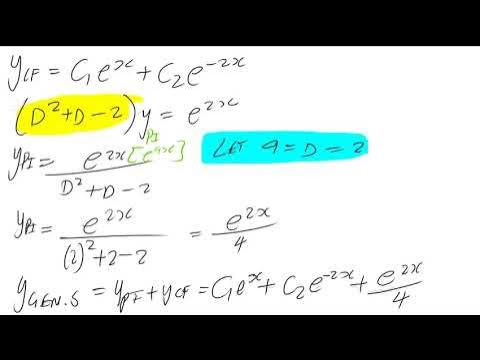 Introduction To D-Operator Method | Finding General Solution | D ...