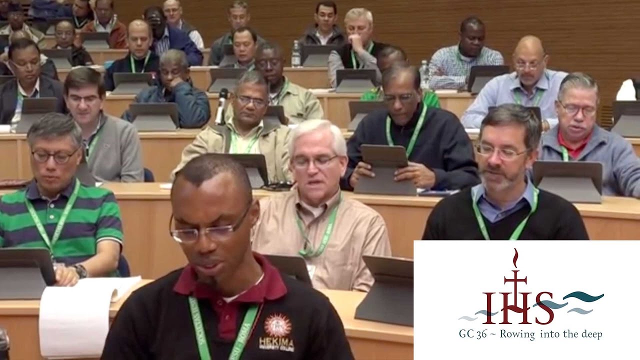 Opening prayer Oct 12 2016 Jesuit General Congregation 36 - YouTube