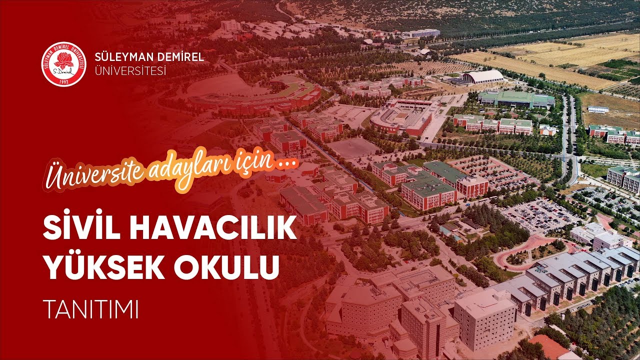SDÜ - Sivil Havacılık Yüksek Okulu - YouTube
