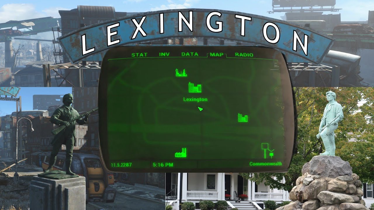 Comparing Lexington in AC3, 2024 and Fallout 4 | What Did They Do To ...