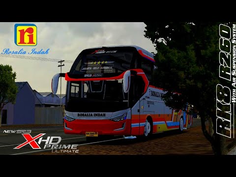 Review Mod SR3 XHD ULTIMATE HINO RK8 R260 Bus Simulator Indonesia - YouTube