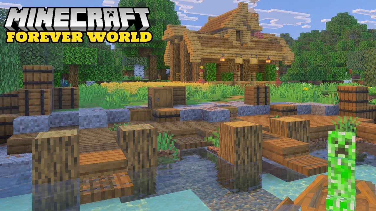 Base Upgrades In My Forever Minecraft World! - Minecraft Survival ...
