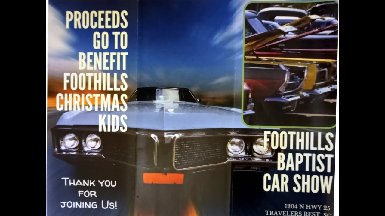 092521 Foothills Baptist Church Car Show Nova Bel-Air Impala GTO 1932 ...