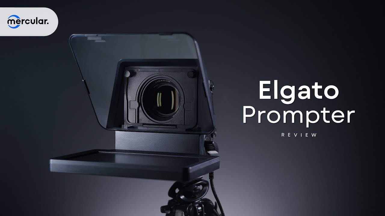 มินิรีวิว Elgato Prompter - แบบนี้ที่ตามหามานาน - YouTube